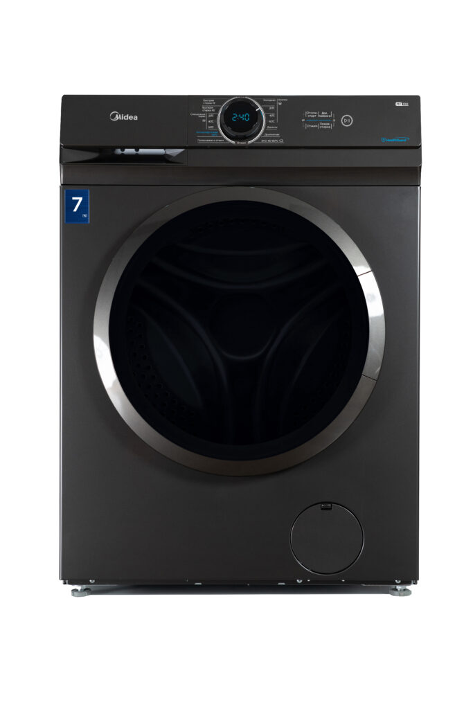 Midea 7kg Front Loading Washing Machine-Titanium - Fourways Online